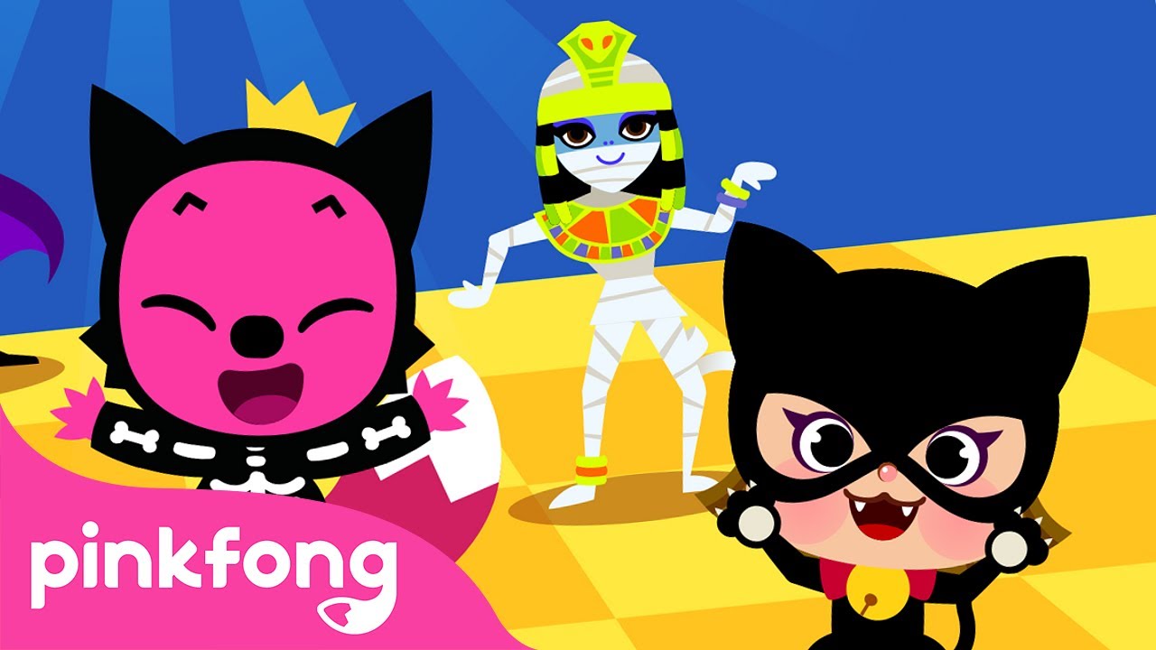 Monster Shuffle Party 😈🥳 | Halloween Story Time | Pinkfong Stories for ...