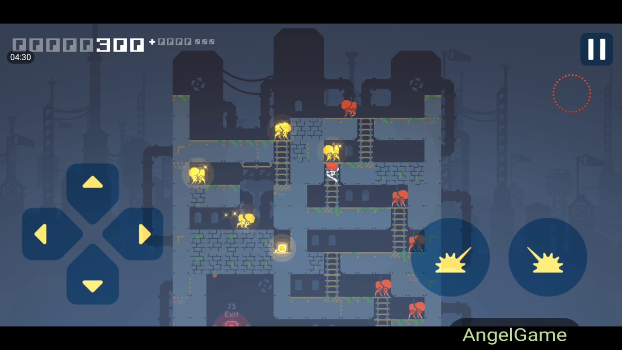 Lode Runner 1 walkthrough Level 71 - 75 - YouTube