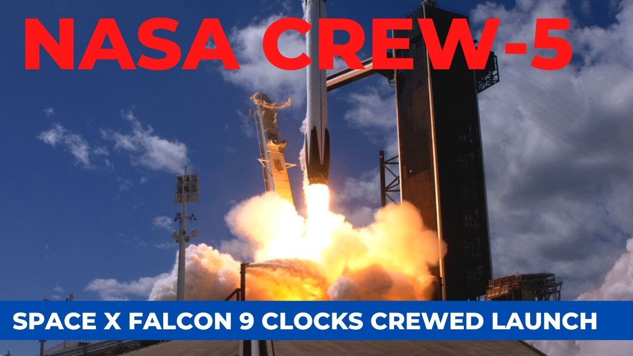WATCH: Spectacular SpaceX launch of NASA Crew-5 minion to International ...