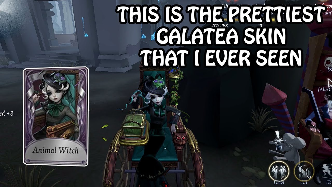 Trying the new Galatea A costume “Animal Witch” - YouTube