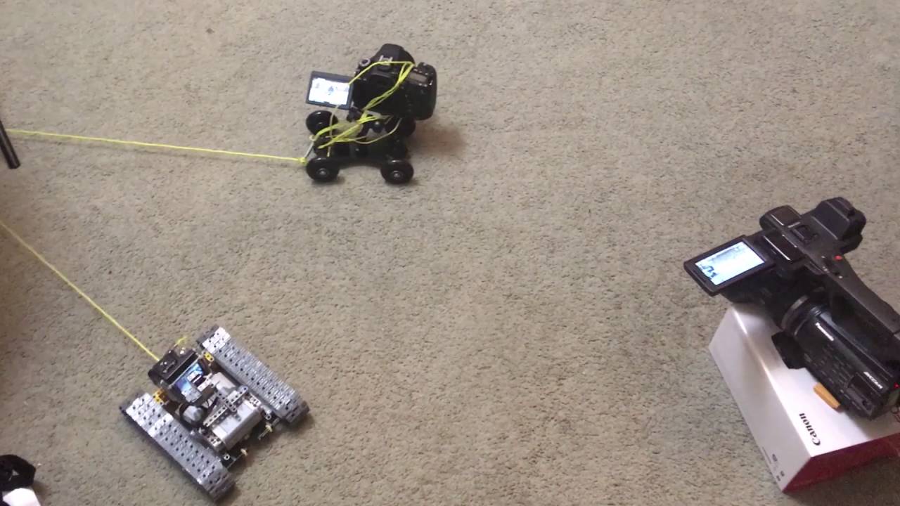 Lego Technic Camera Dolly - Canon 80D - YouTube