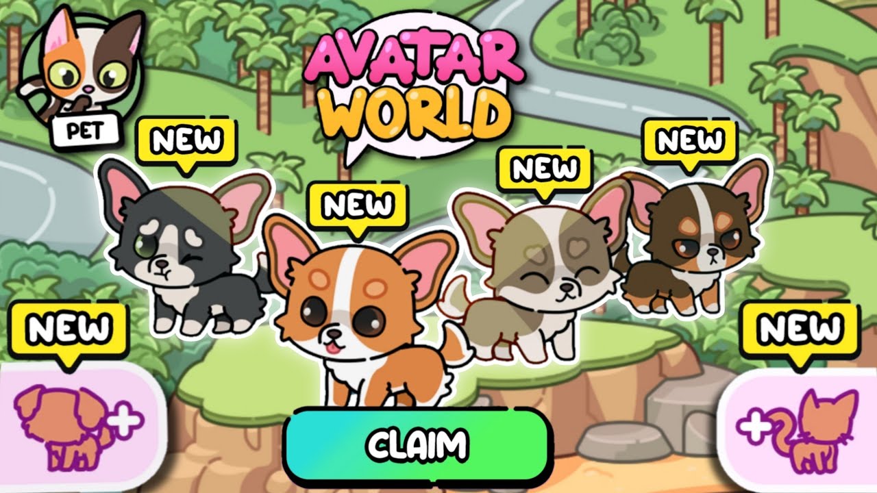 ALL NEW PETS! 🙀 NEW SECRET PETS IN AVATAR WORLD - YouTube