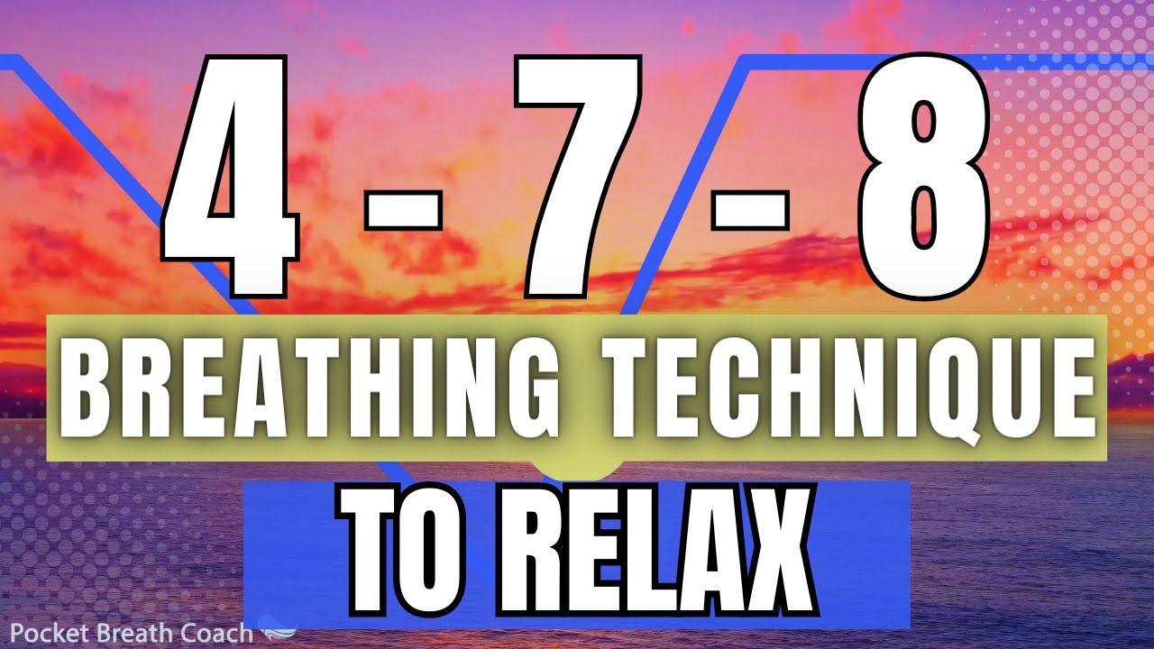 4-7-8 Breathing Exercise to Relax - YouTube