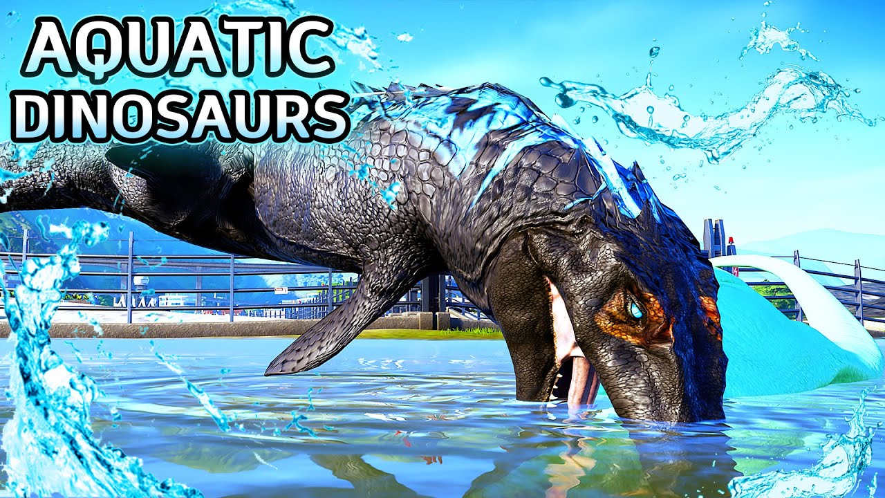 Jurassic World Evolution 🌍 SUPER HERO!! Mosasaurus (Godzilla),Power ...