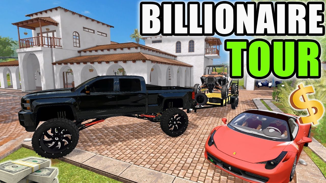 FARMING SIMULATOR 2017 | LET ME SHOW YOU MY MILLION DOLLAR HOUSE & CARS ...