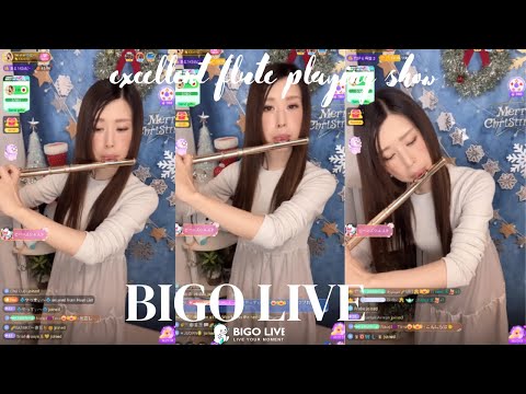 BIGO LIVE Japan - excellent musical instrument flute play show BIGO ID:RRCC59
