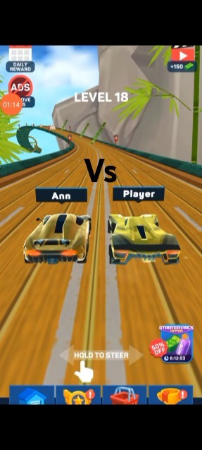 car racing game|| car racing battle|| 1 vs 1 interesting game play|| # ...