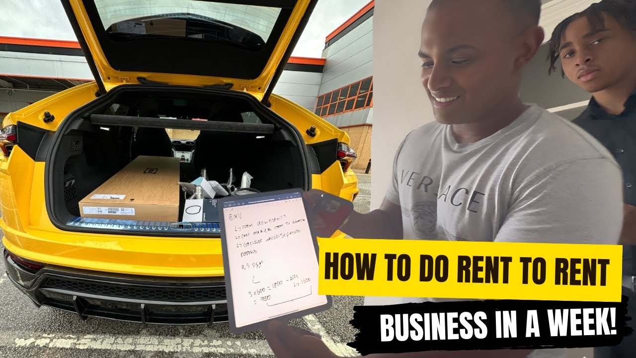 HOW TO DO RENT TO RENT BUSINESS IN A WEEK! 🏠💰 - YouTube
