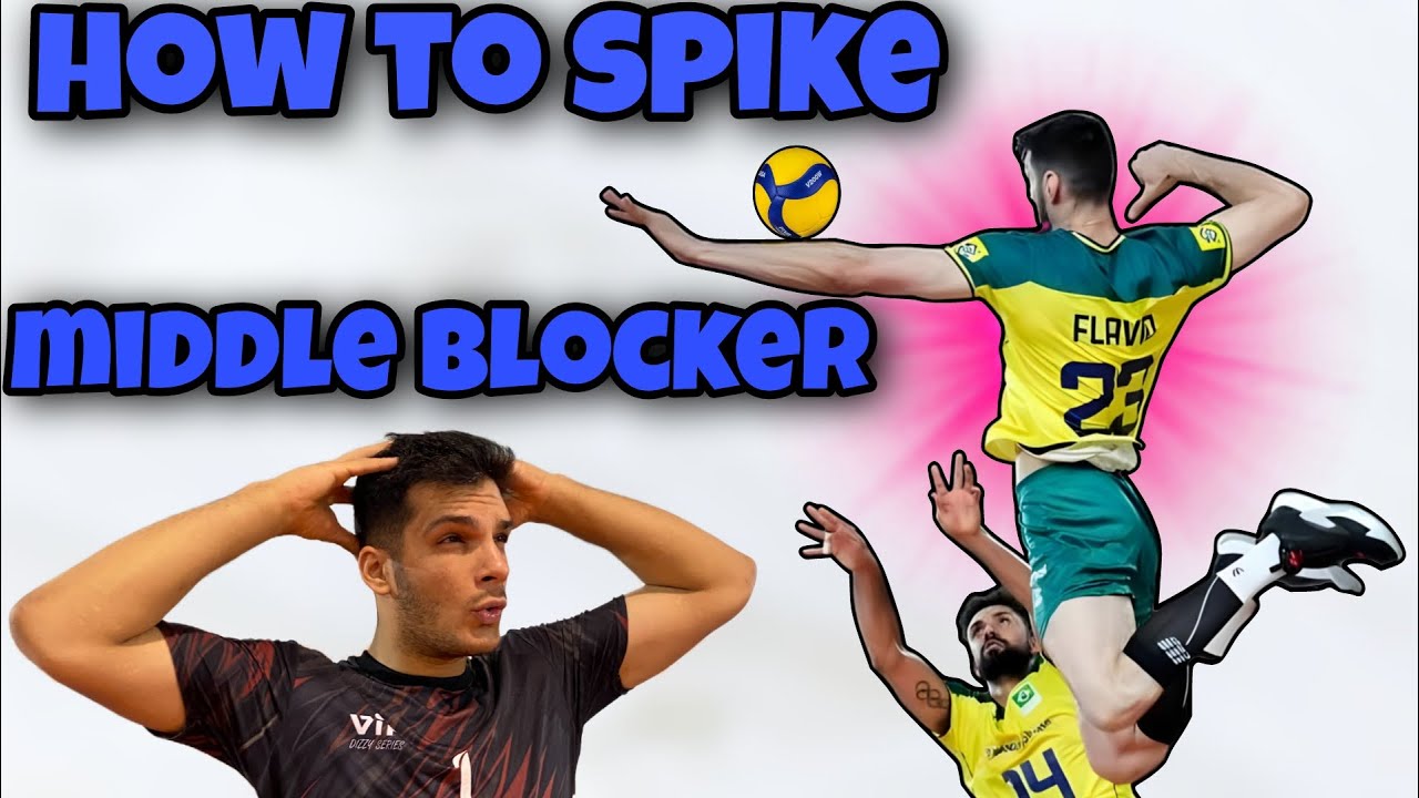 how to spike middle blocker - YouTube
