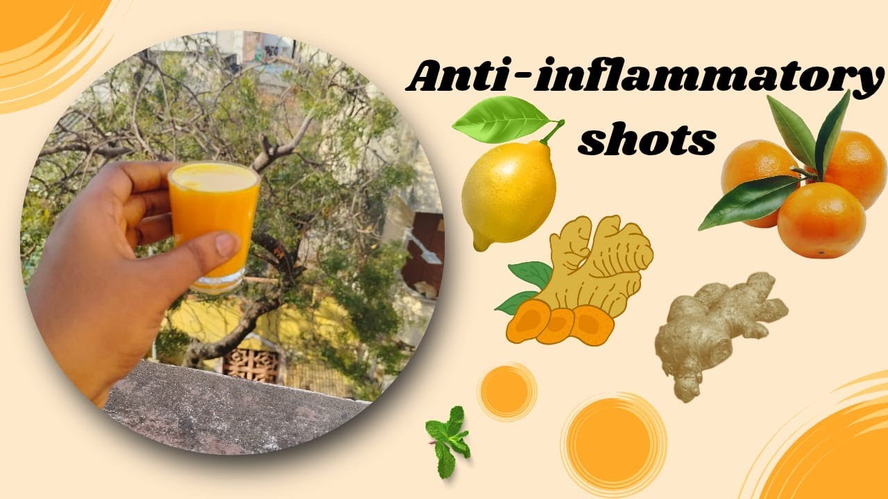 ANTI-INFLAMMATORY SHOTS/ RECOVERY SHOTS/ HEALTHY DRINK FOR RECOVERY ...