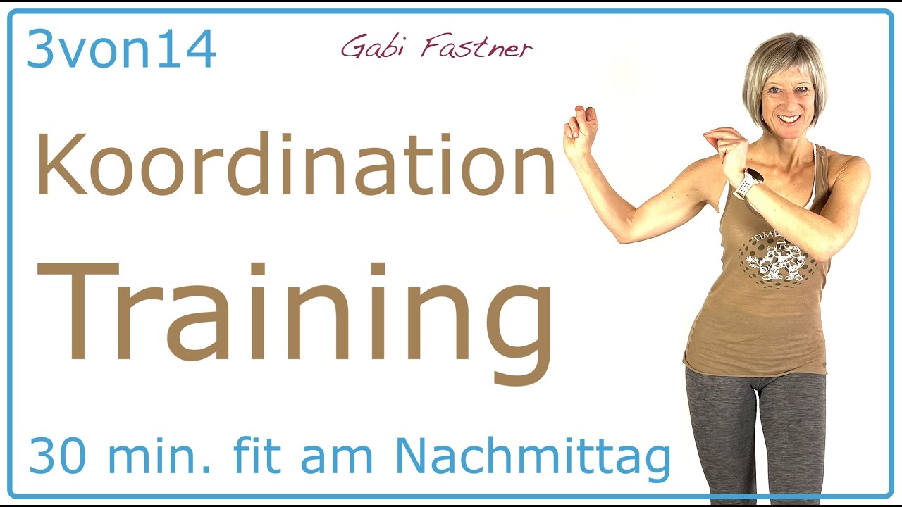 3/14🌱30 min. Koordination-Training mit kurzer Choreografie | ohne Geräte, im Stehen - YouTube