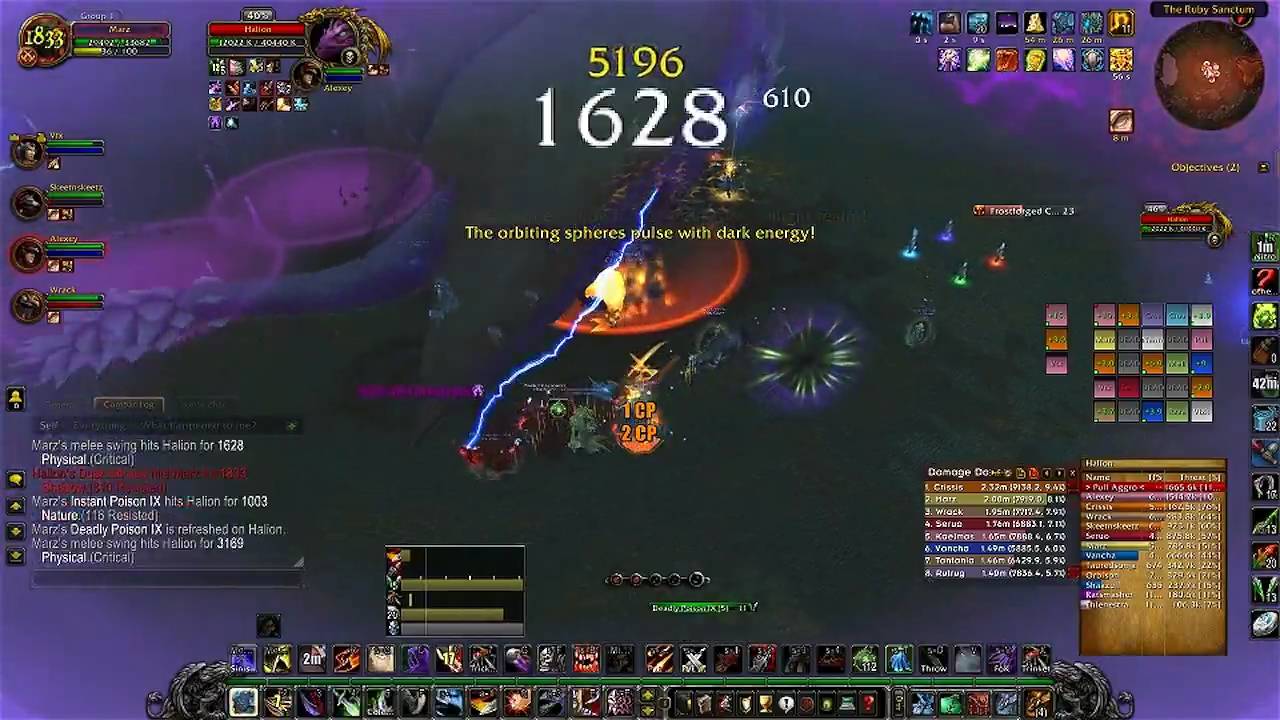 World Of Warcraft - Halion - Melee POV - 25 man - YouTube