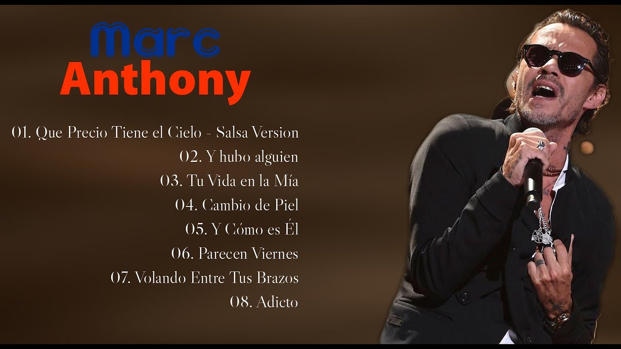 Marc Anthony Sus Mejores Éxitos Mix 2021 | 25 Grandes Exitos De Marc ...