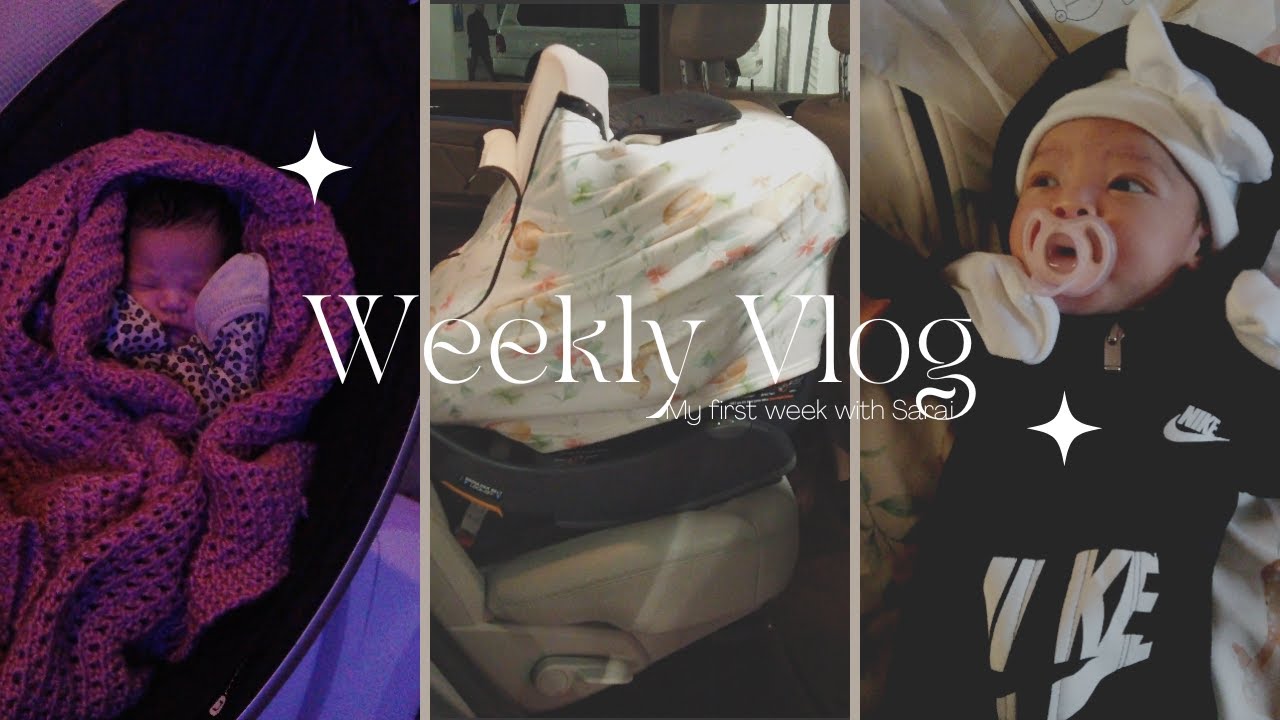 Weekly VLOG: first week with a newborn, how i am feeling - YouTube