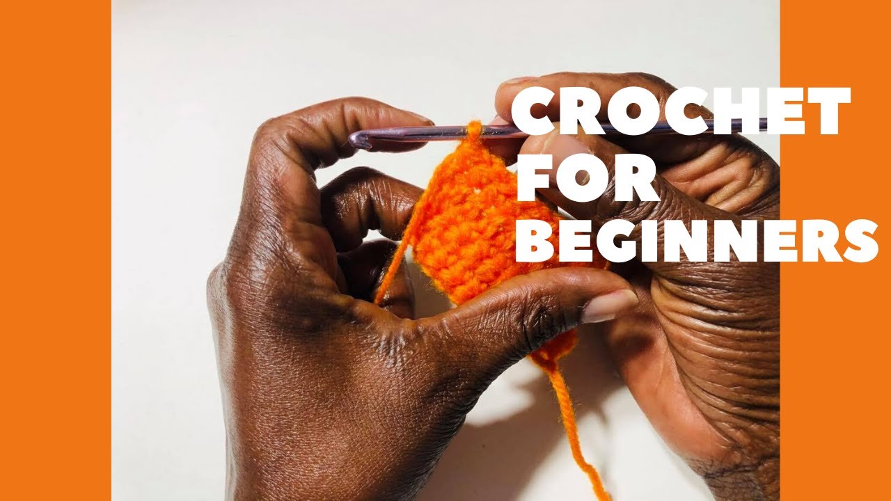 HOW TO CROCHET FOR BEGINNERS:THREE BASIC STITCHES - YouTube