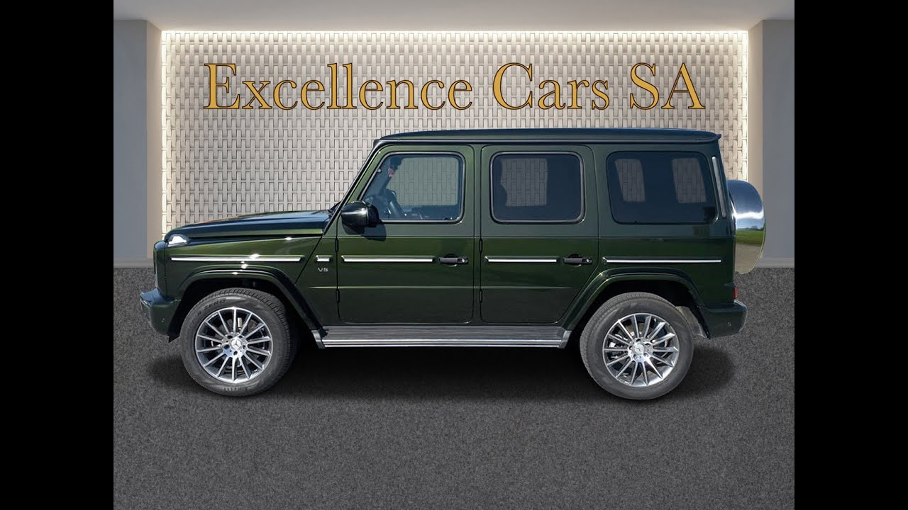 MERCEDES BENZ G 500 AMG VERT AVEC SEULEMENT KM 6'000 ! - YouTube