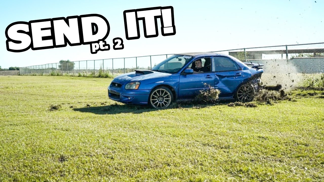 OFF-ROADING the WRECKED WRX! (Rebuild Pt. 2) - YouTube
