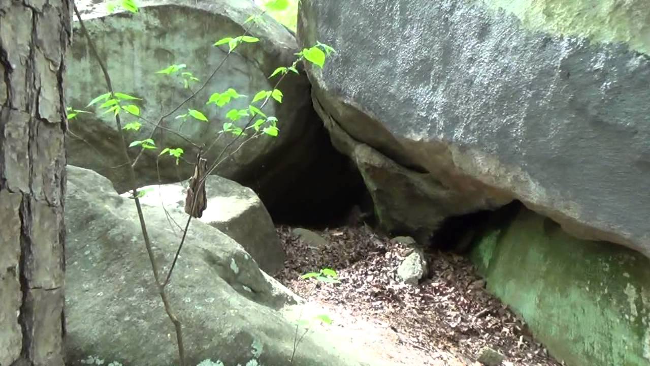 Big Rock aka Indian Rock Shelter Rock Reserve in Mecklenburg County NC ...