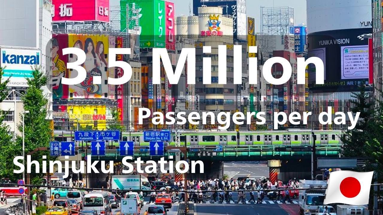 What Is The World's Busiest Train Station Like? Shinjuku Station Guide ...