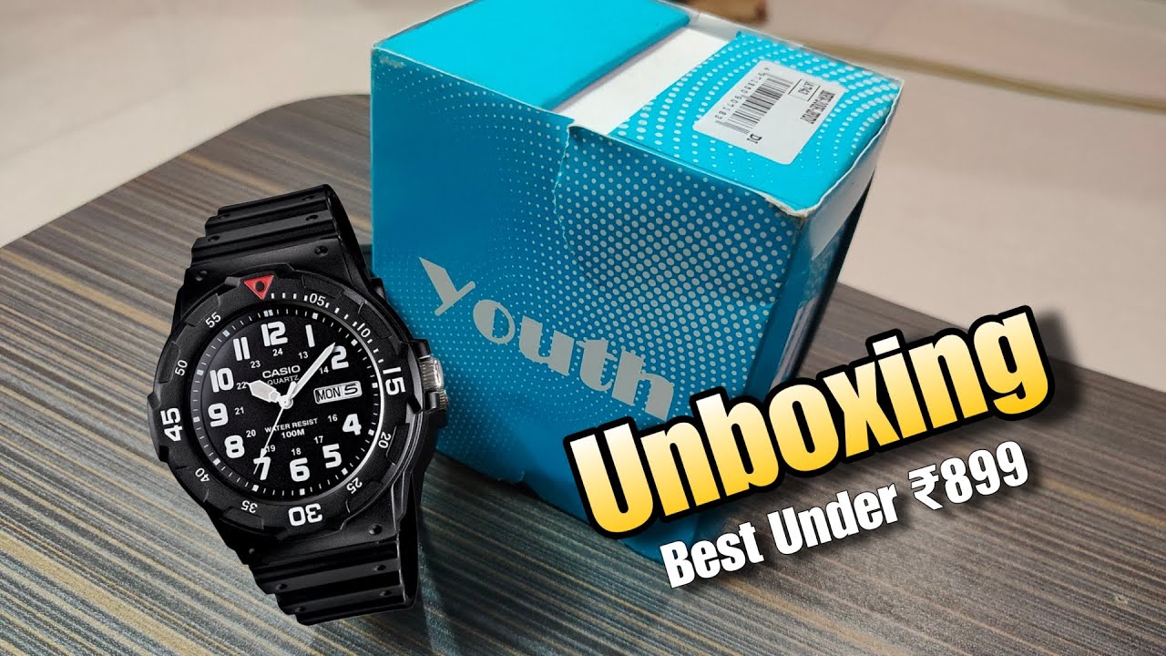 Casio MRW 200H Youth Analog Watch Unboxing & Quick Review ...