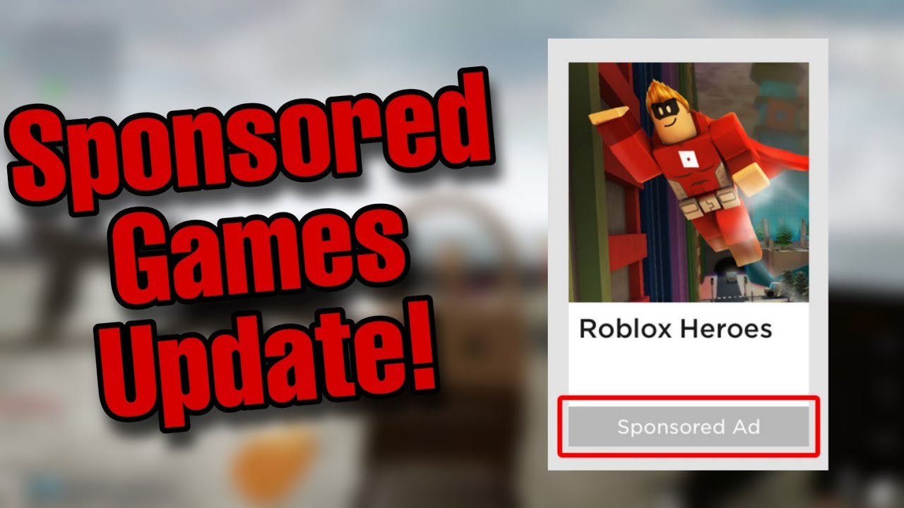 Roblox Sponsored Games Are Changing! - YouTube