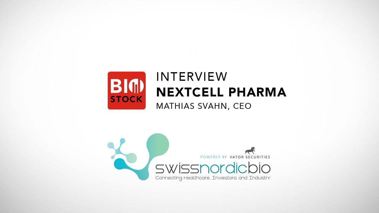 Nextcell Pharma | Swiss Nordic Bio 2024 | Interview - YouTube