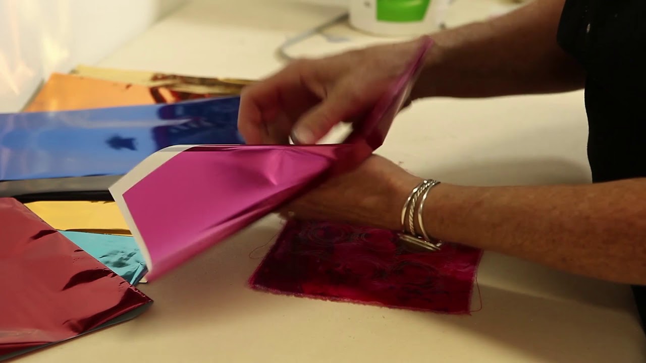 Thermofax Screen Printing - Foiling - YouTube
