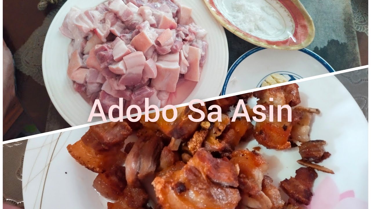 Adobo sa Asin How to cook adobo sa asin? - YouTube