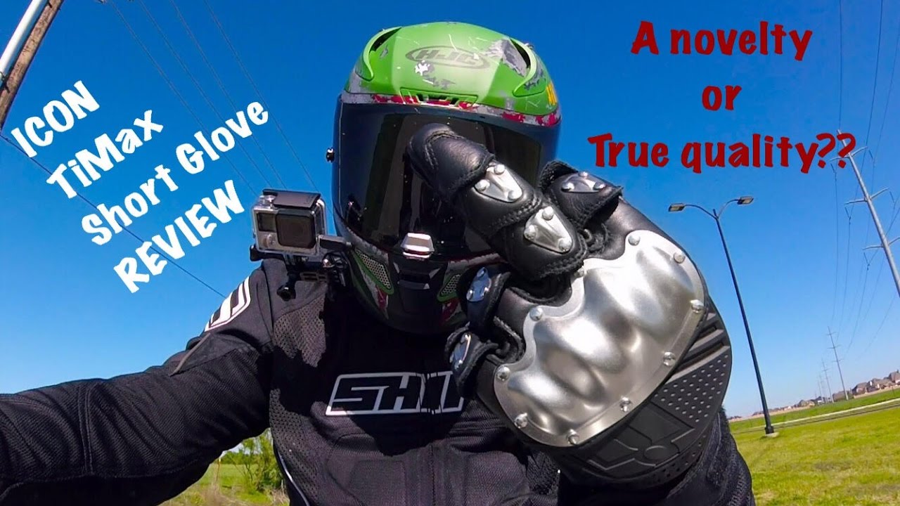 Icon Timax Short glove review: Gimmick or the real deal? - YouTube