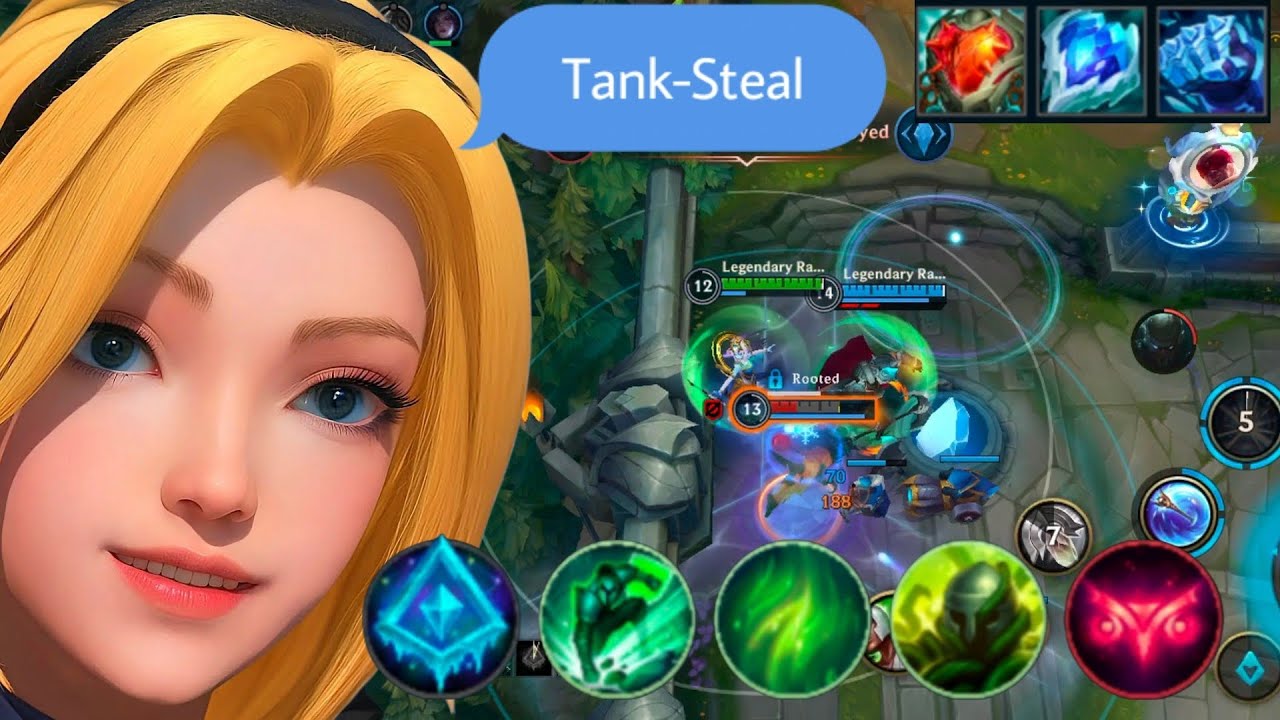Tank-Steal Lux is Coming Back / Lux Gameplay S14 - YouTube