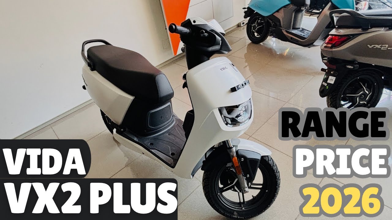 New Vida vx2 plus Electric Scooter | Complete Review of Vida vx2 - YouTube