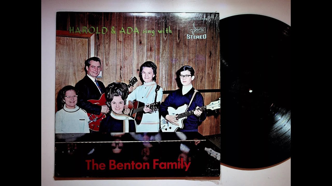 Kingsport TN The Benton Family Harold & Ada Sing Gospel Christian Vinyl ...