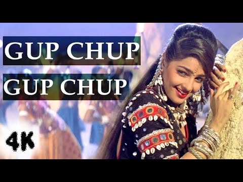 Gup Chup Gup Chup | Alka Yagnik | Ila Arun | Karan Arjun | 1995 ...