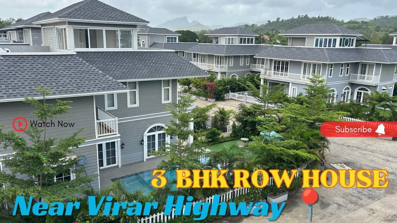 3 BHK Row House in Virar East 📍| Row House Virar East | 3 BHK Row House ...