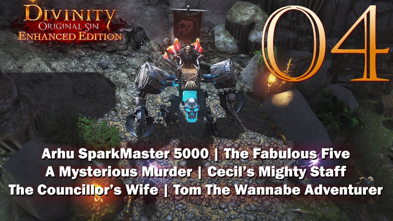Divinity Original Sin 1 - Arhu SparkMaster 5000 | A Mysterious Murder ...