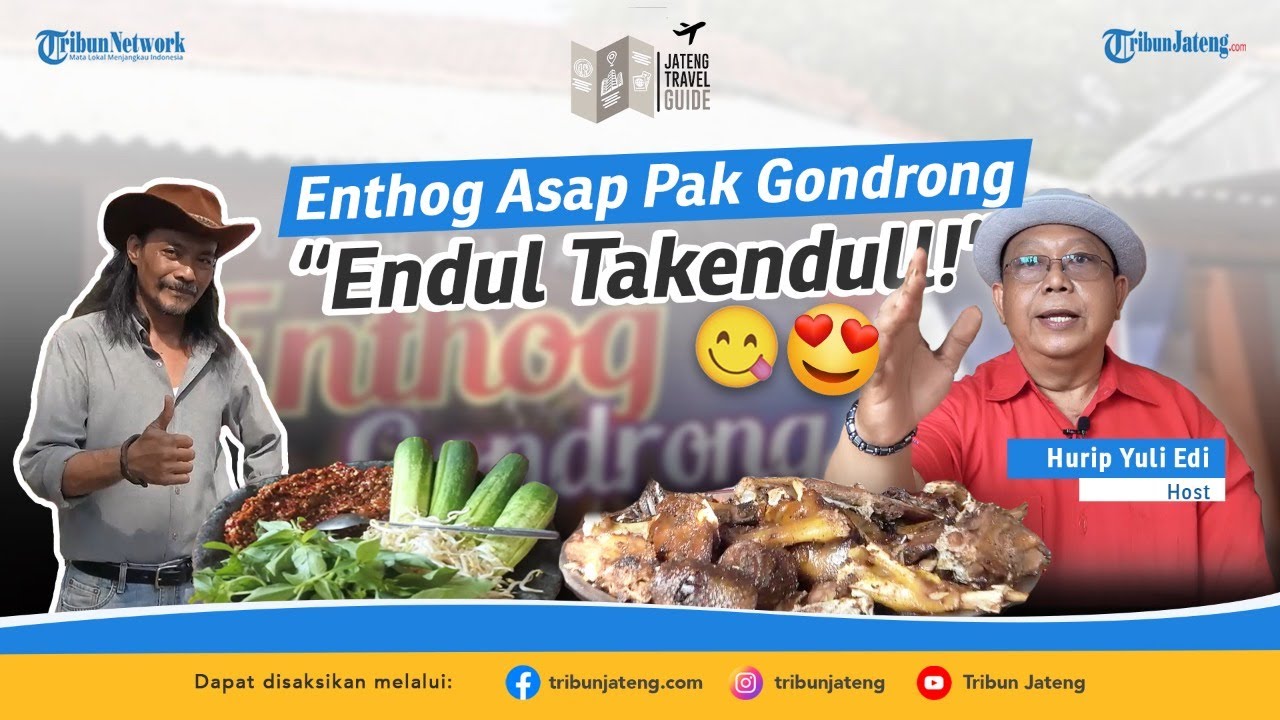 Enthog Asap Pak Gondrong "Endul Takendull!" 😋😍 - YouTube