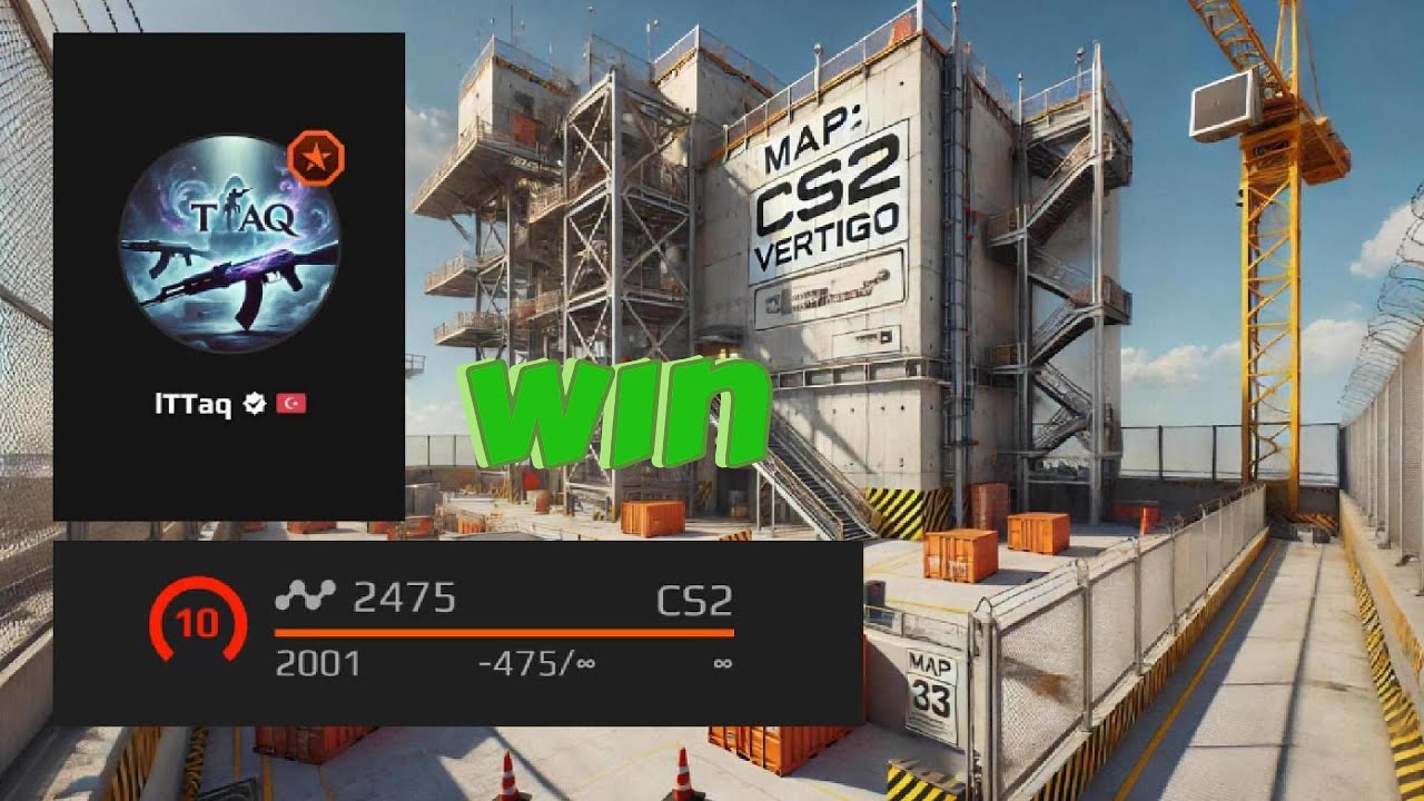 CS2 FACEIT: ROAD TO 3000+ | VERTIGO (K23-A6-D13) #4 - YouTube