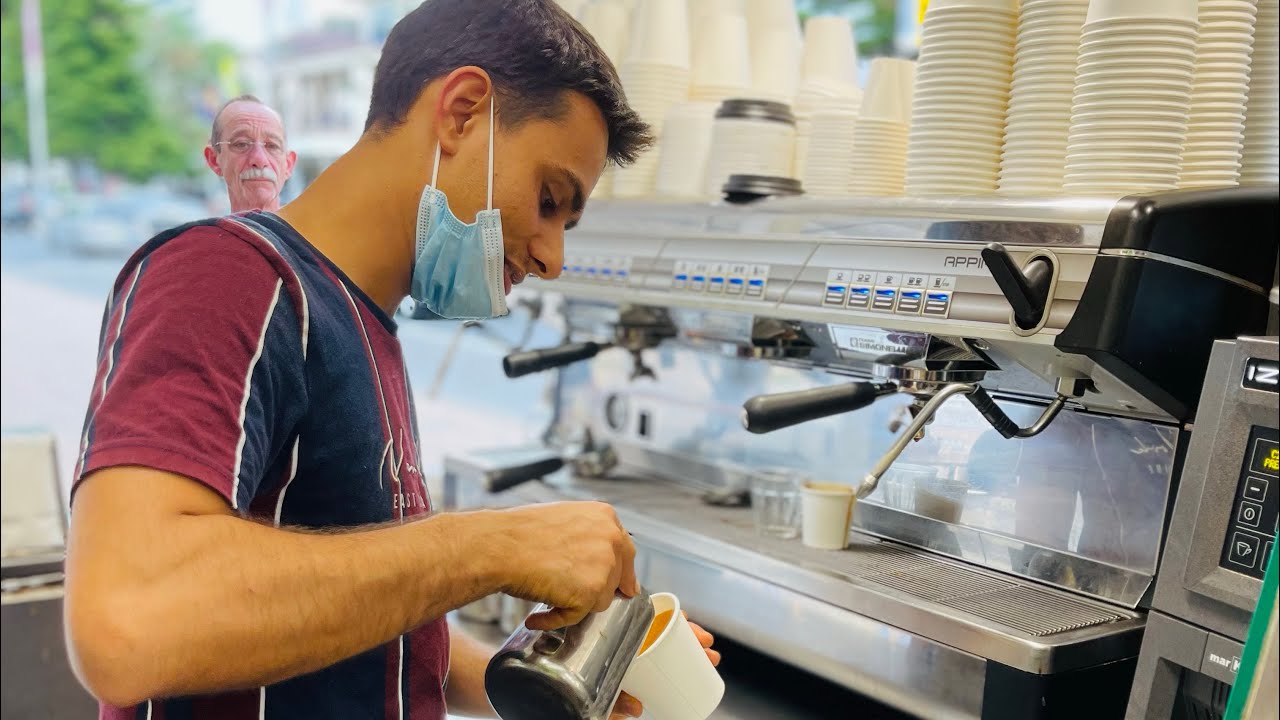 Barista job in Australia ☕️ SANDIP BHATTA - YouTube