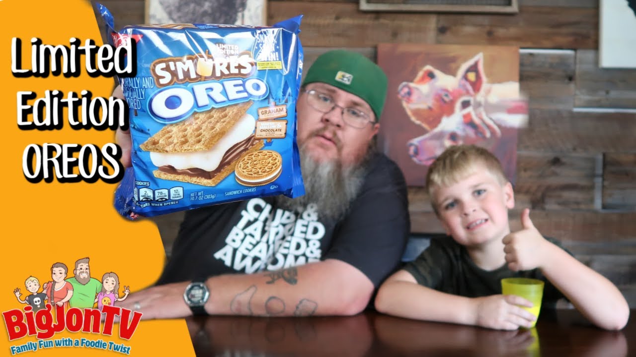 Limited Edition S'mores OREOS || Taste Test Tuesday - YouTube