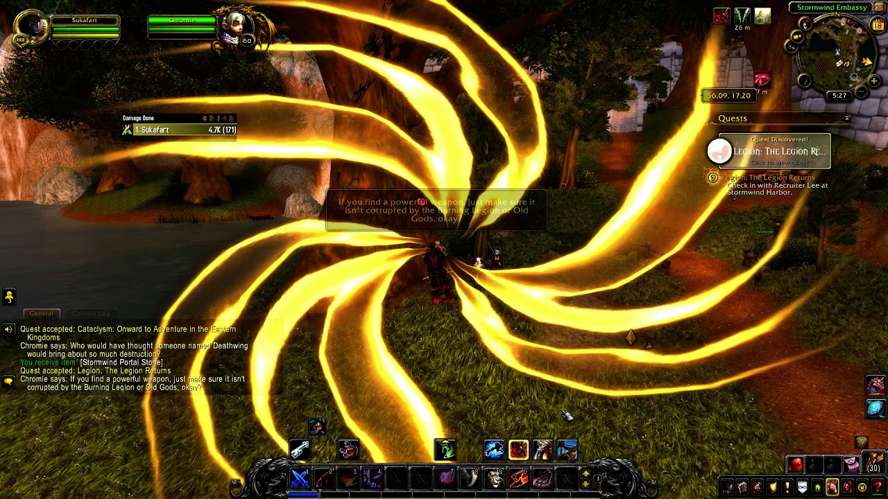World Of Warcraft How to use Chromie Time Timewalking in Stormwind and ...