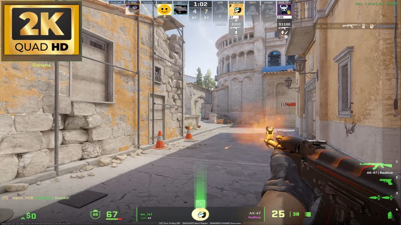 Counter Strike 2 First Match on FACEIT 2k (No Commentary) - YouTube