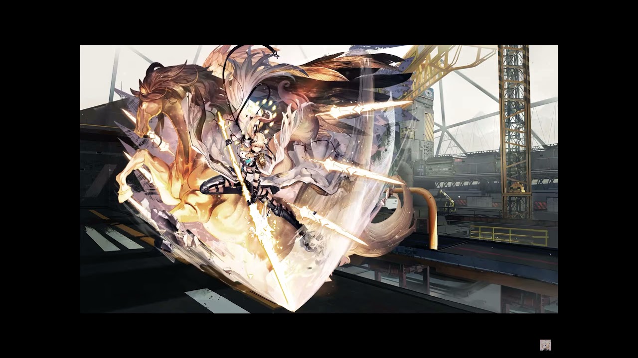 Arknights: [Nearl the Radiant Knight] Live2D - YouTube