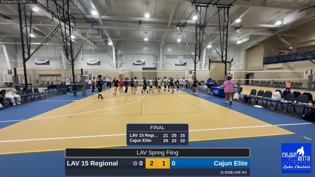 Cajun Elite vs. LAV 15 Regional (2025.03.22) - YouTube