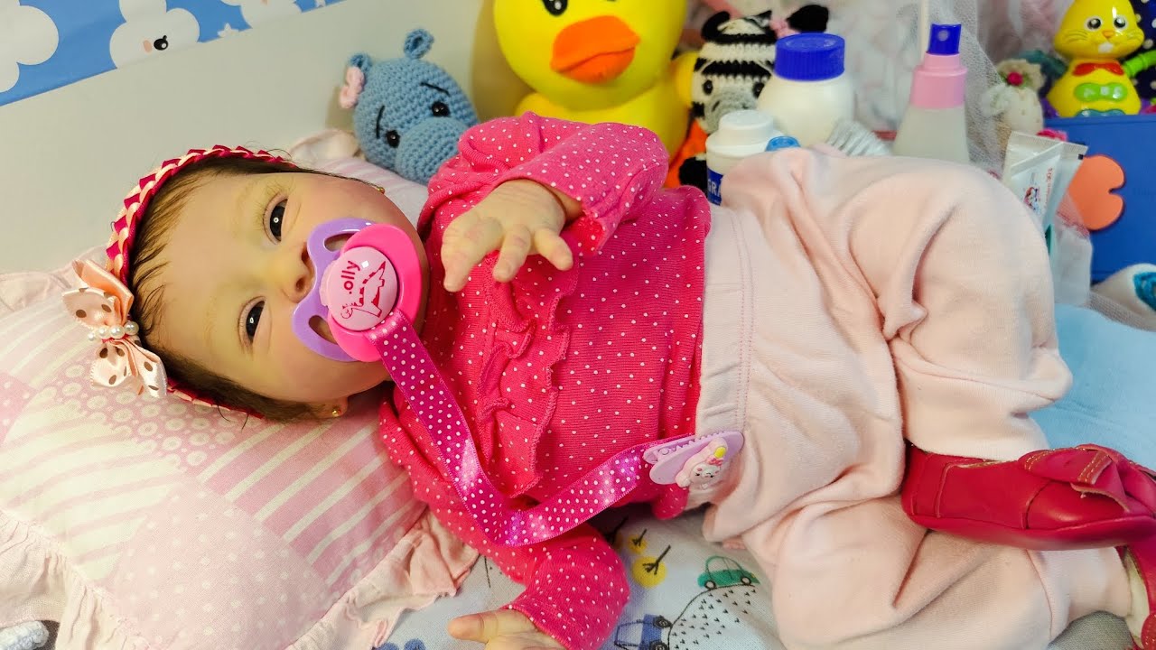 Rotina de hoje troquinha+mamadeira da bebê Ana Liz 🧸 - YouTube