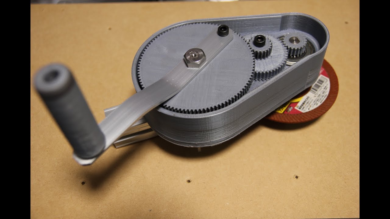手動グラインダー自作してみた Homemade Hand Cranked Grinder - YouTube