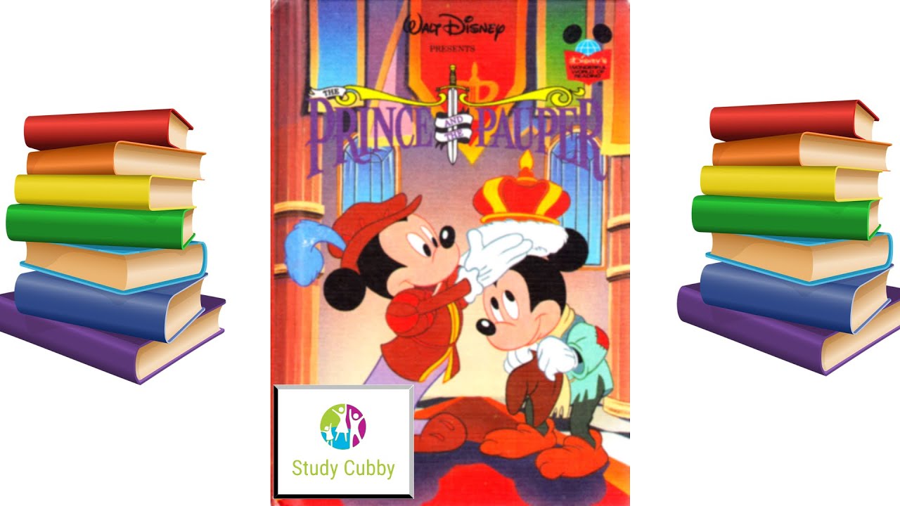 Study Cubby - Disney The Prince and the Pauper Books Read Aloud - YouTube