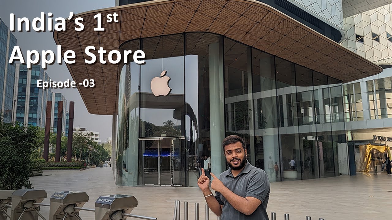 Inside India's First Apple Store at Jio World Drive, Mumbai | First ...