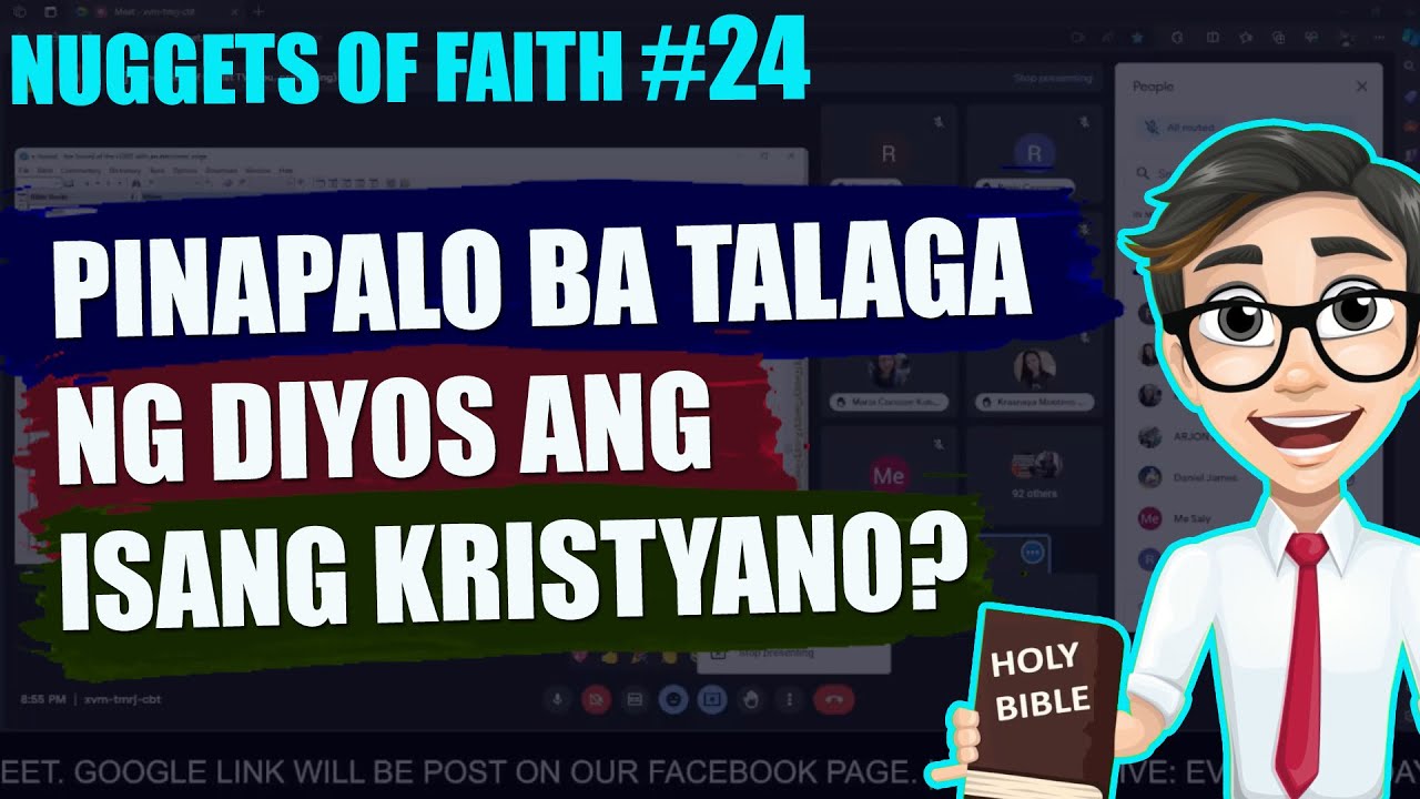 NUGGETS OF FAITH #24 - PINAPALO BA TALAGA NG DIYOS ANG ISANG KRISTYANO ...