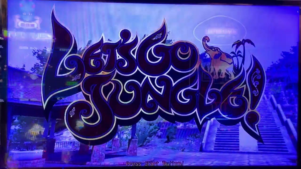 Let's Go Jungle! Arcade - Attract Mode - YouTube