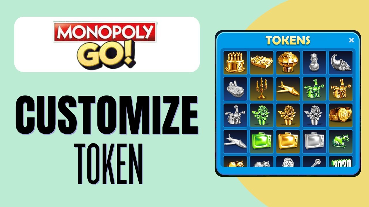 How To Customize Your Token In Monopoly Go - YouTube